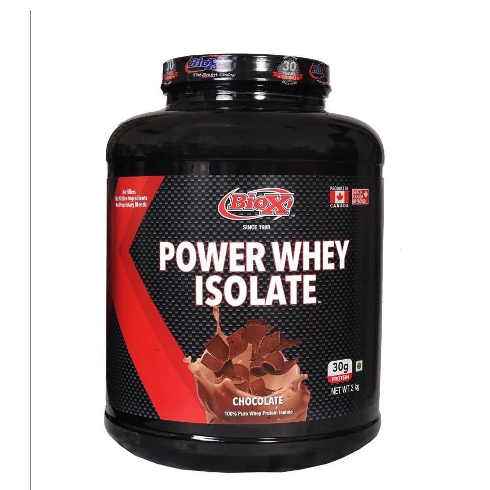 BioX Power Whey Isolate Chocolate - Body Building India