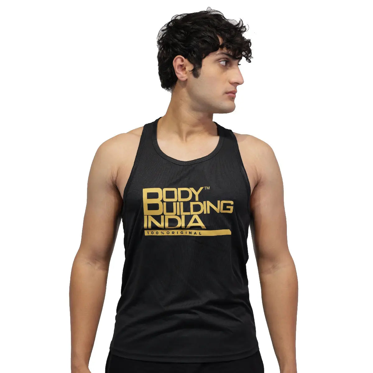Body Building India Gym Stringer - Premium Fitness Gear