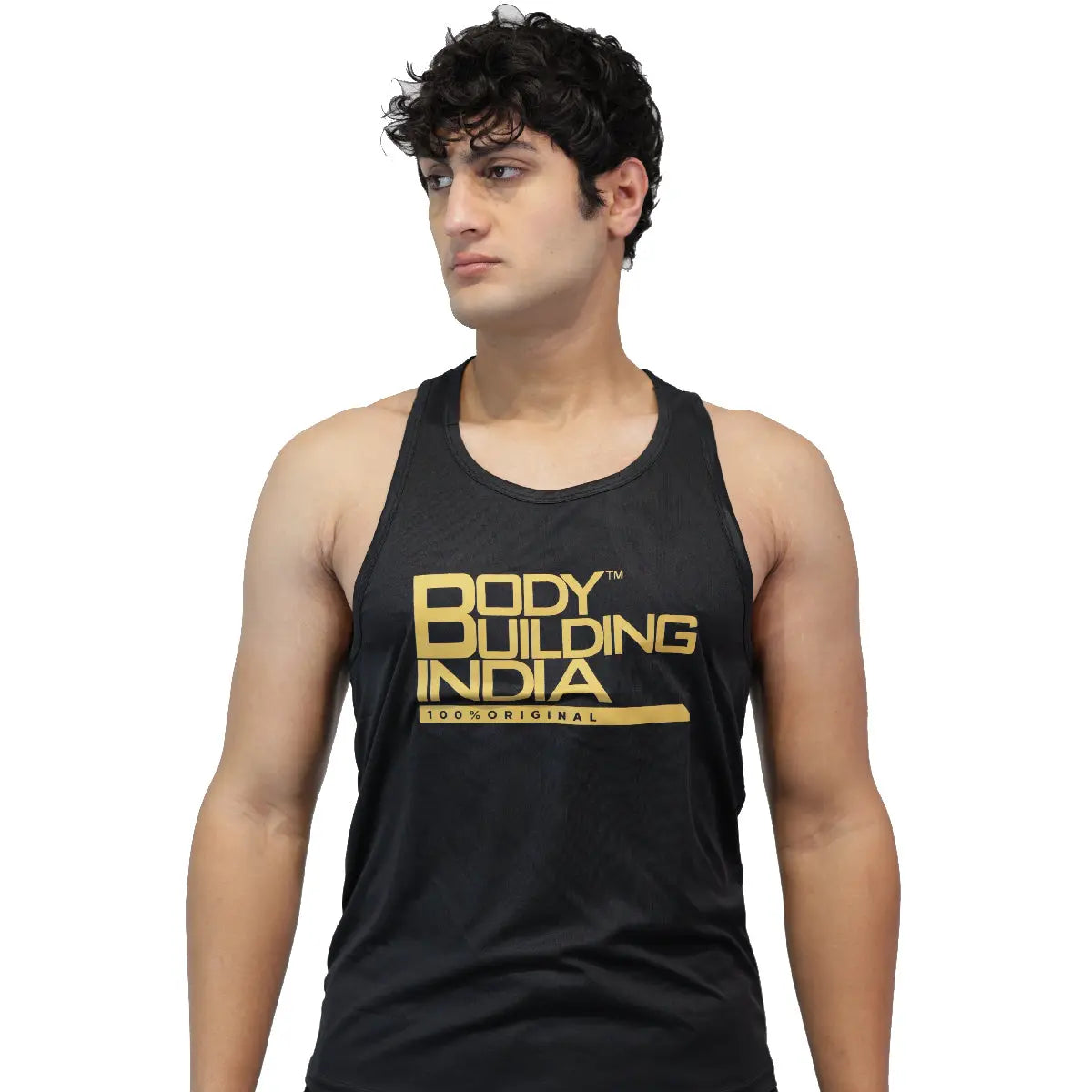 Body Building India Gym Stringer - Premium Fitness Gear
