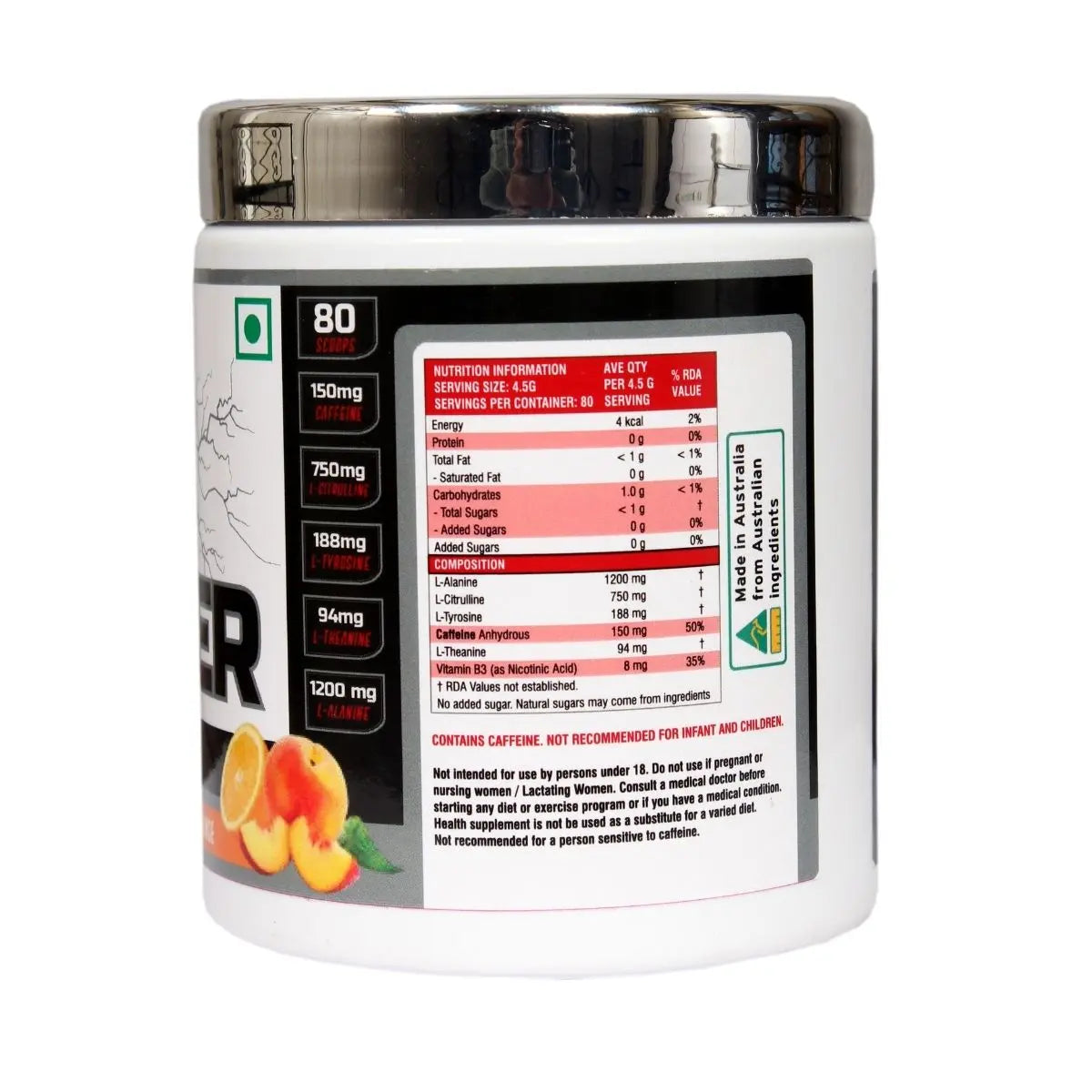 International Protein War Hammer Pre Workout - Boost Energy – Body Building India