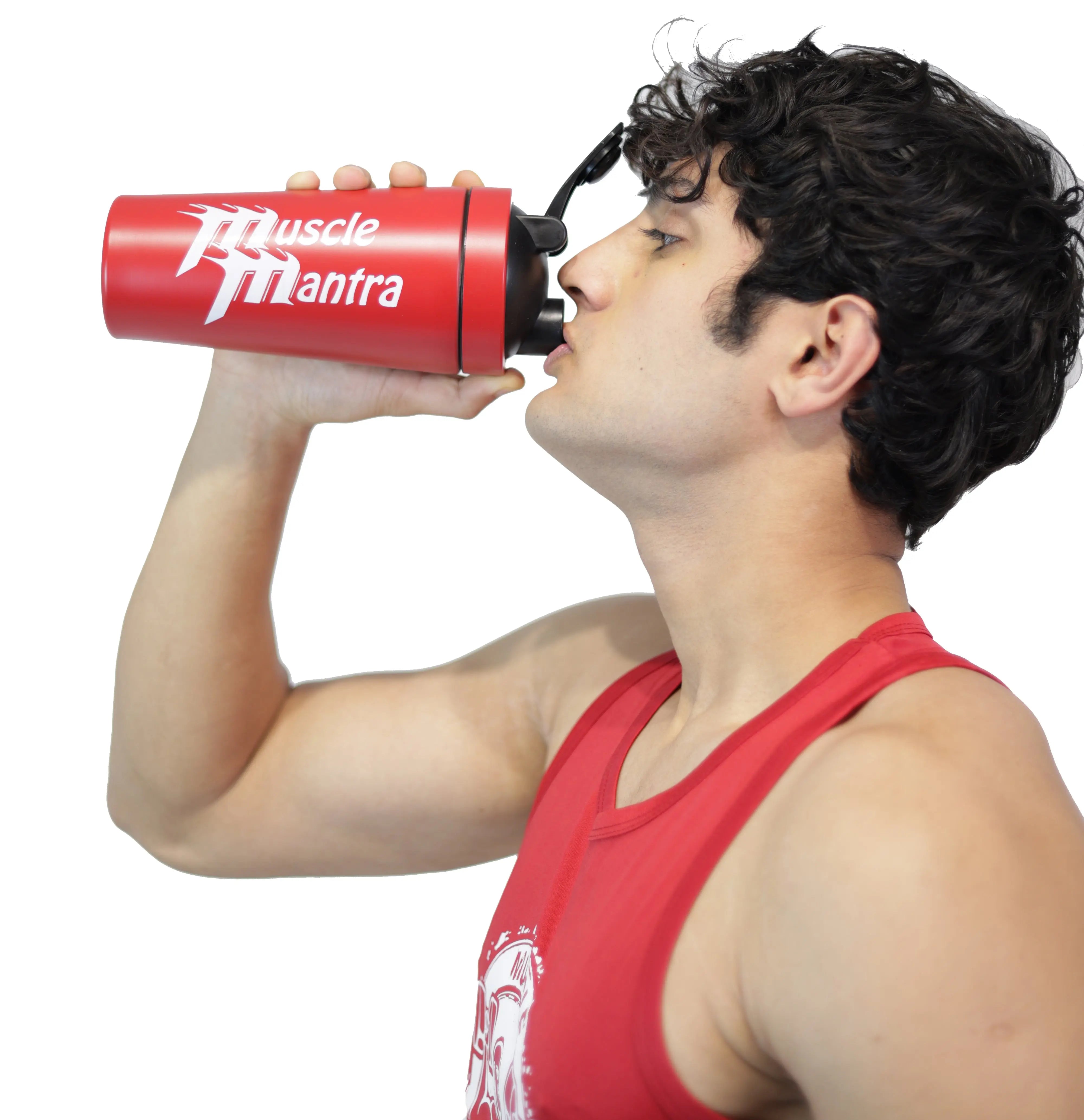MUSCLE MANTRA STEEL SHAKER - Ultimate Muscle Shaker – Body Building India
