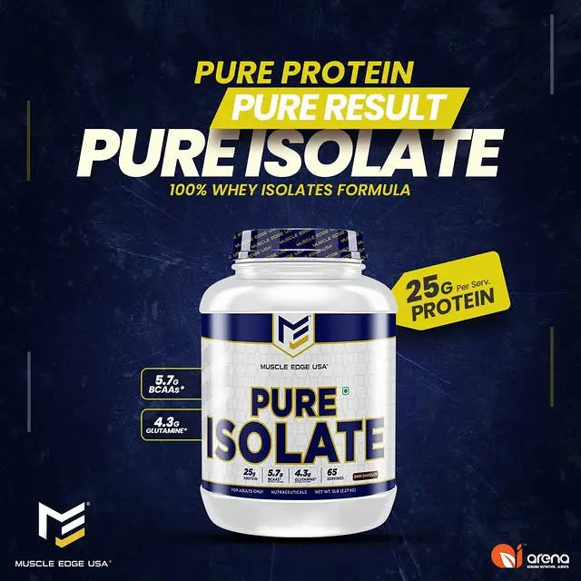 Muscle Edge USA Pure Isolate - Premium Protein Supplement – Body ...