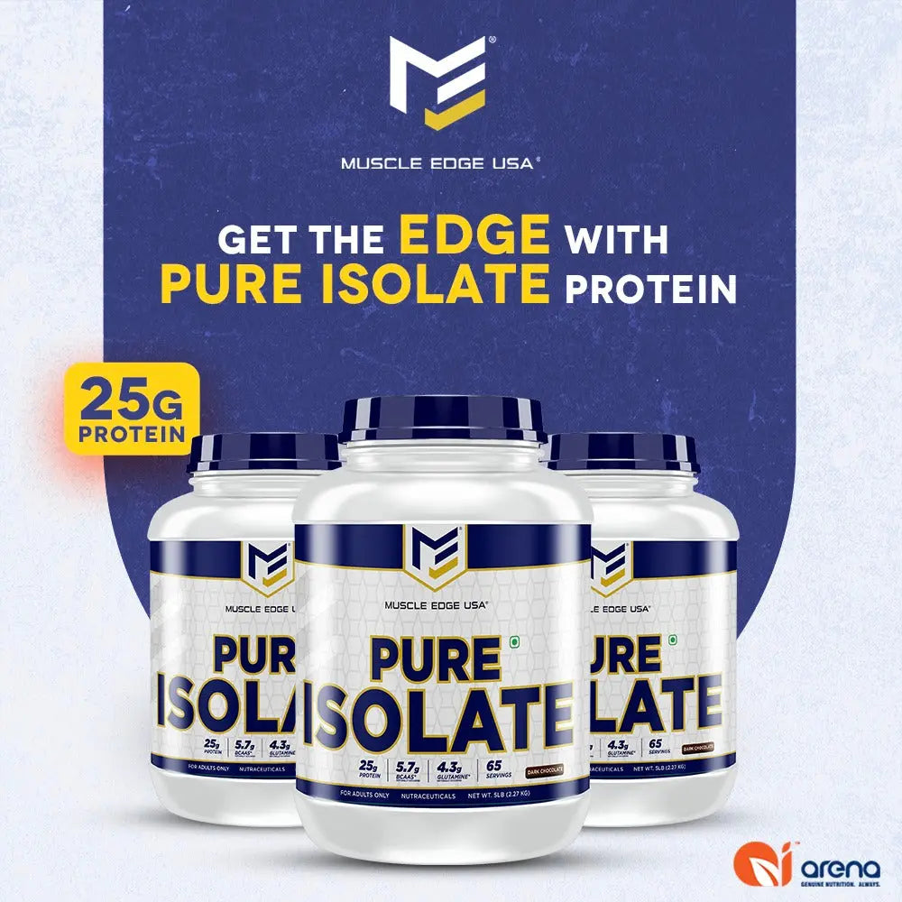 Muscle Edge USA Pure Isolate - Premium Protein Supplement – Body ...