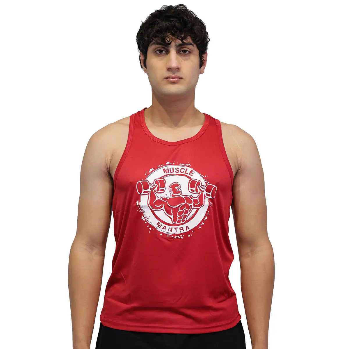 Muscle Mantra Gym Stringer - Perfect Fit for Workouts – Body Building India
