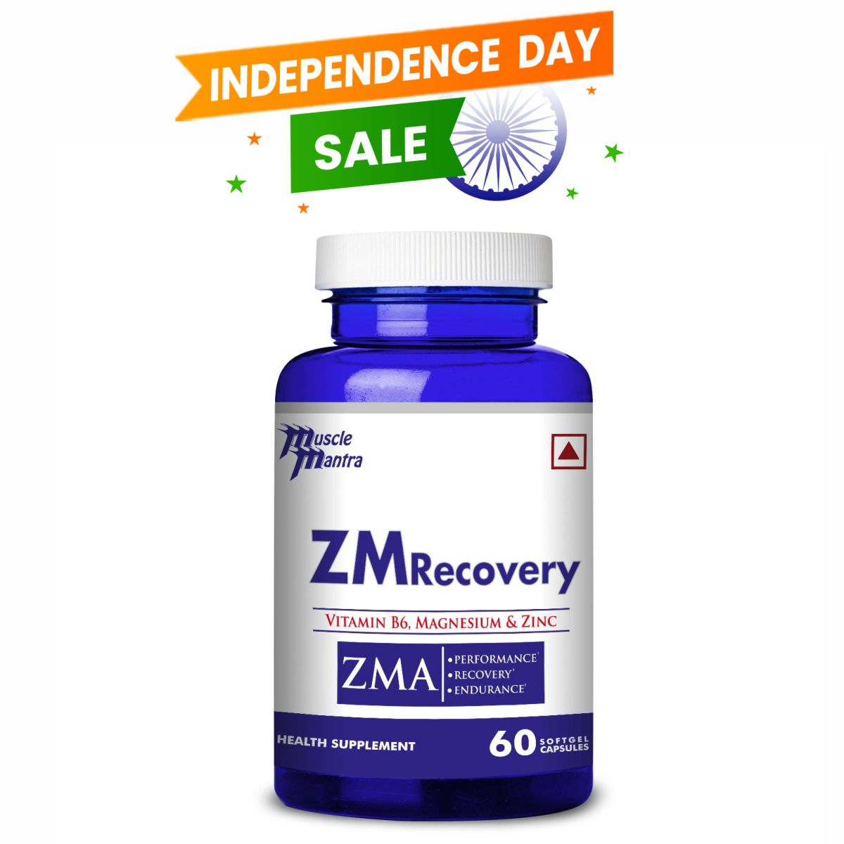 Muscle Mantra ZM Recovery (ZMA) – Body Building India
