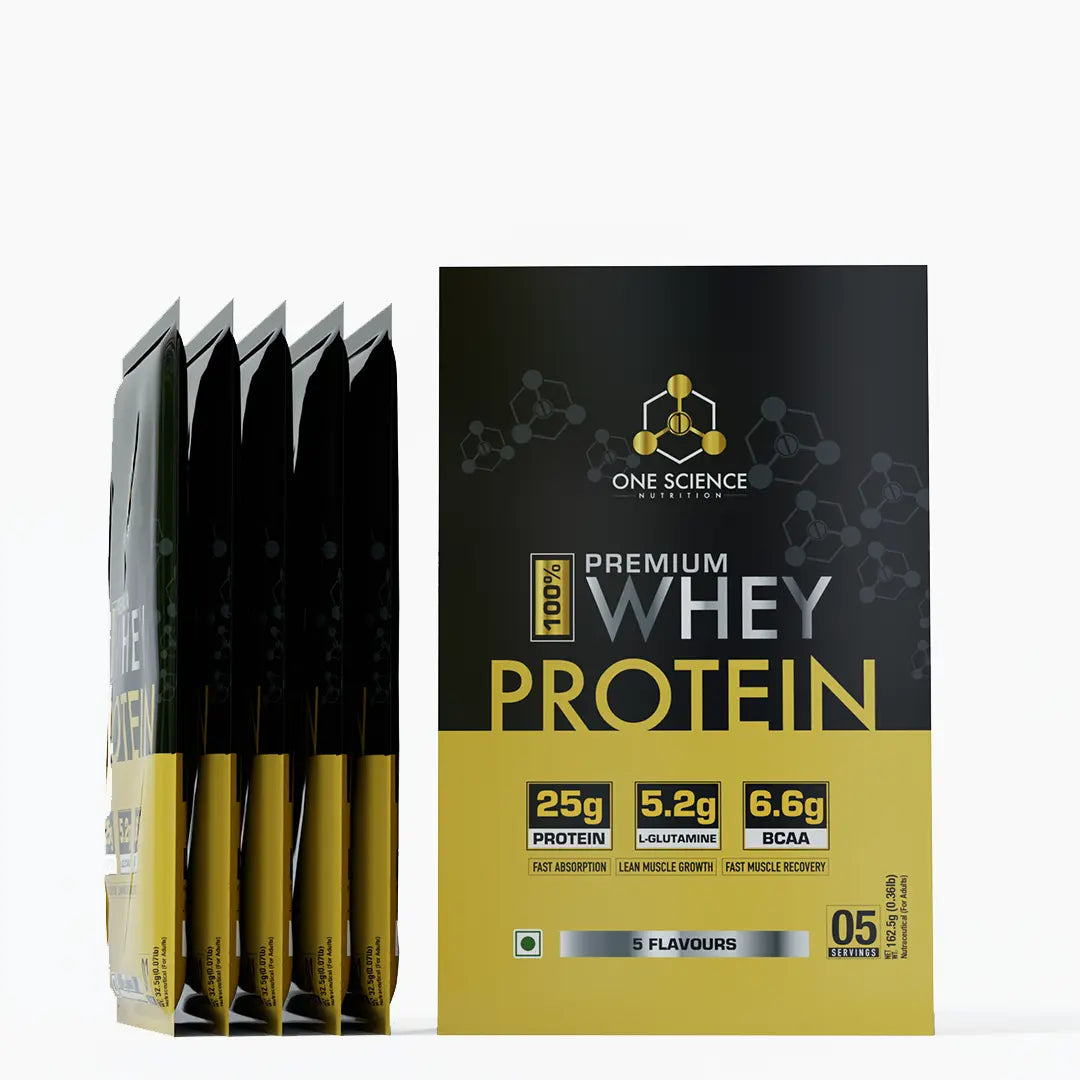 One Science Whey Travel Pack of 5 - OSN 100% Premium Whey Protein ...
