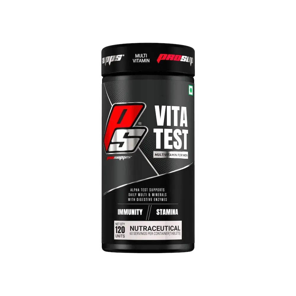Prosupps VITA TEST Men's Multivitamin [120 Tablets] - Body Building ...