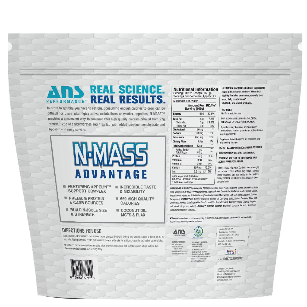 ANS Performance N-MASS Extreme Muscle Mass Gainer - Body Building ...